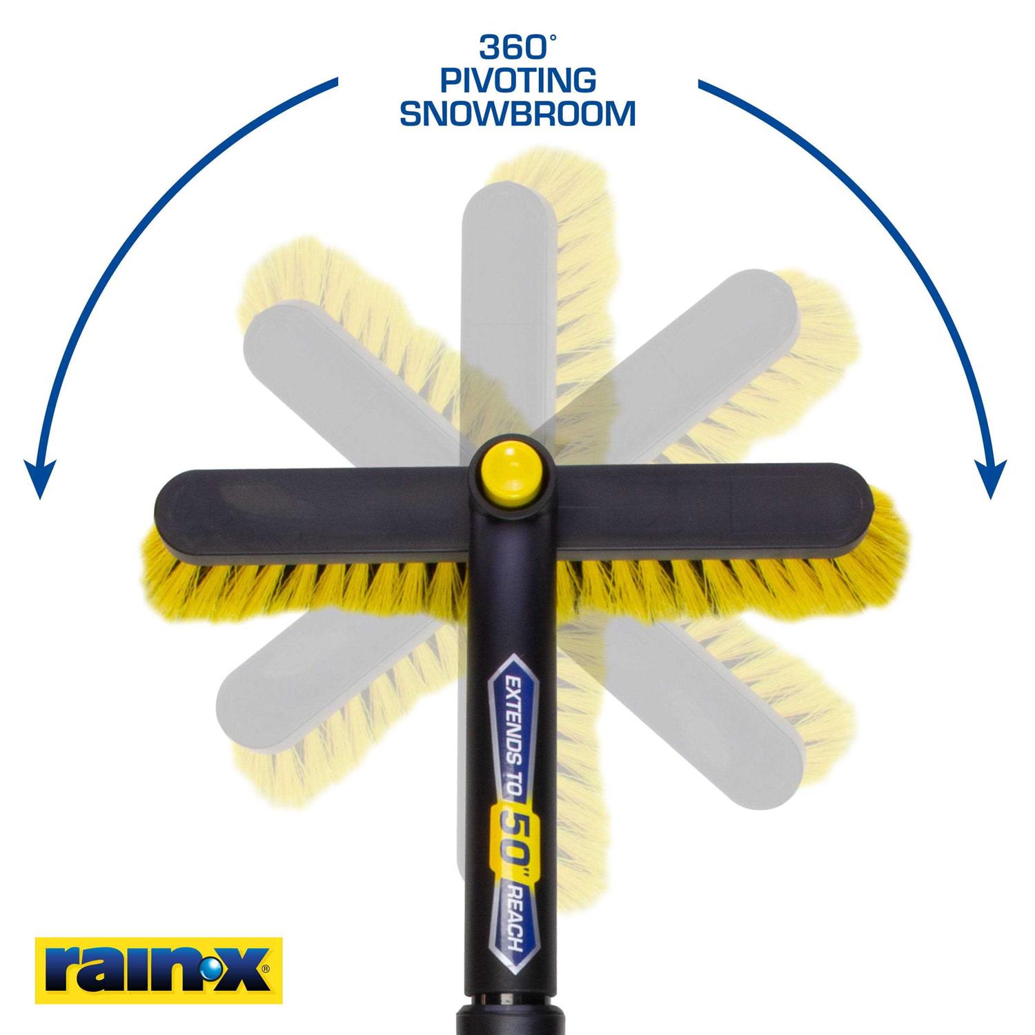 Rain-x 50 Extendable Crossover Snow Broom & Ice Scraper - Home & Office ...