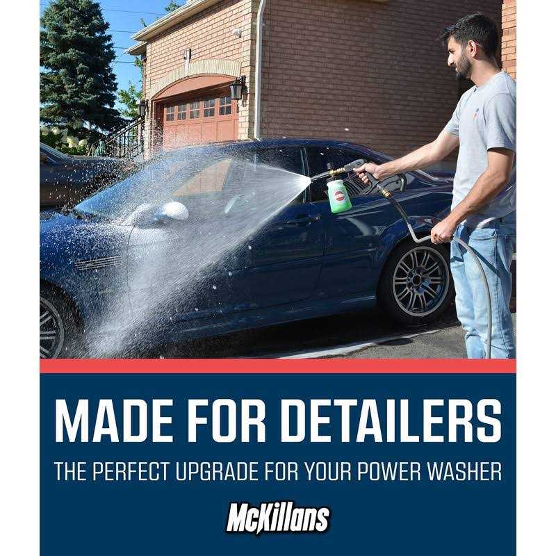 McKillans Short Pressure Washer Gun with Swivel High Pressure Water ...